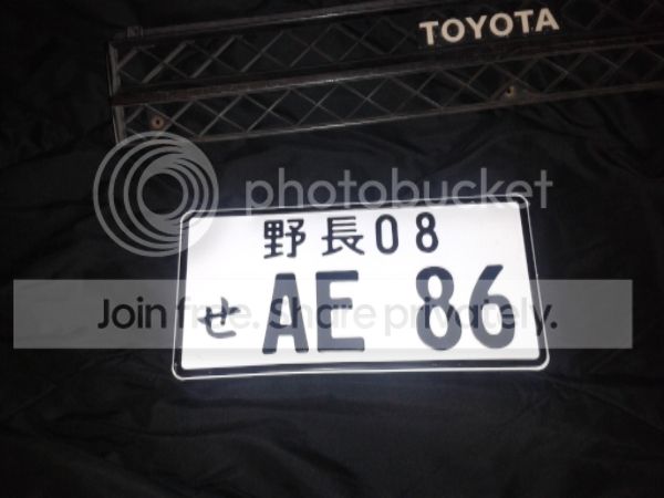 FS* USDM ZENKI GRILLE *CLEAN* - AE86 MOMO HUB - AE86 PLATE