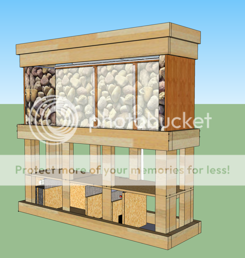 Need ideas for DIY wood 40 breeder stand(s) | Cichlid Fish Forum